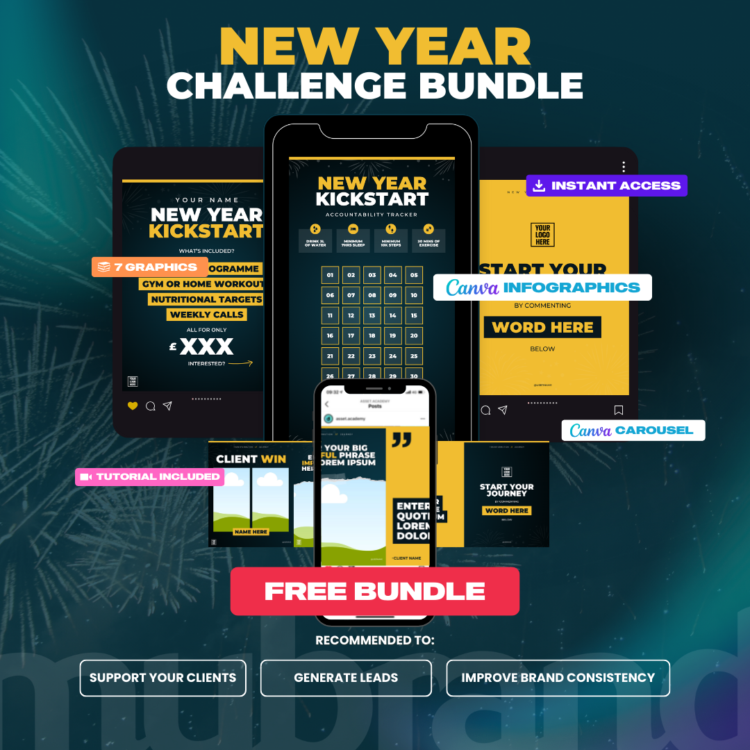 MB – New Year Challenge Bundle - MyBrand By Graphfit